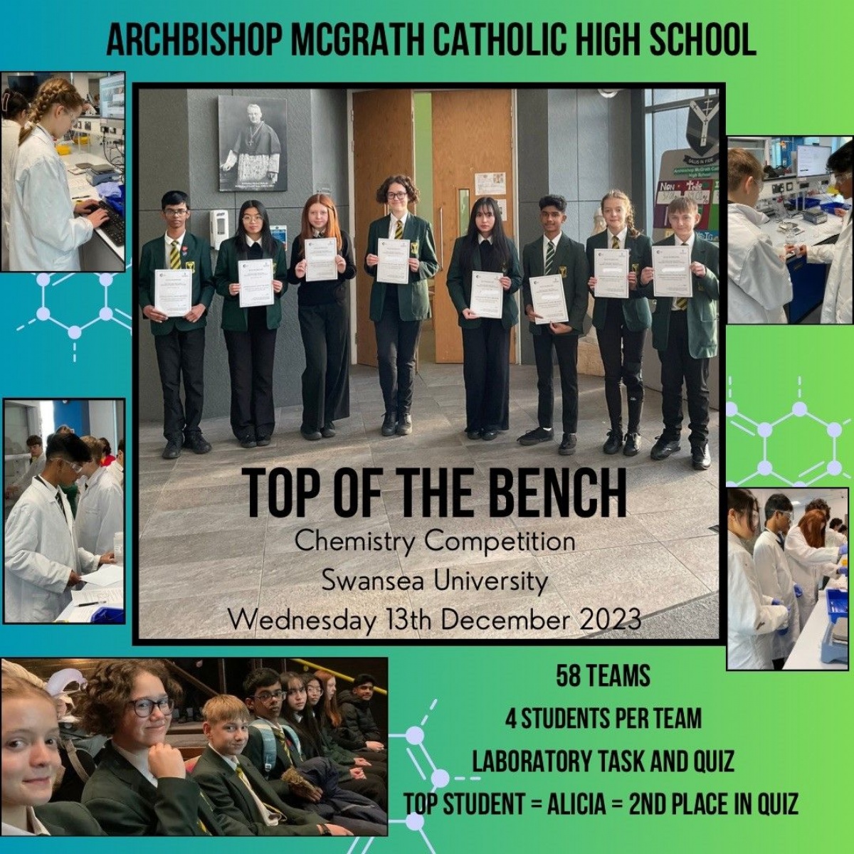 Archbishop McGrath Catholic High School - Chemistry Competition